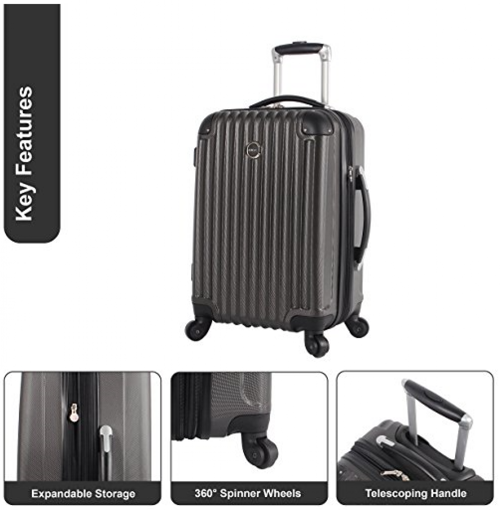 Lucas Outlander Luggage Carry-On Hard Case 20 Inch Review 2020 ...
