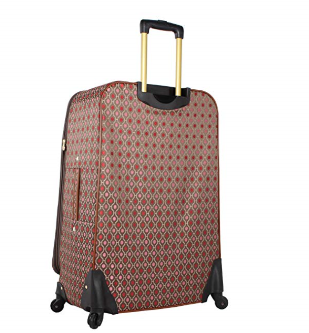 Rosetti Lighten Up Luggage Set 4 Piece Expandable Softside Suitcase ...