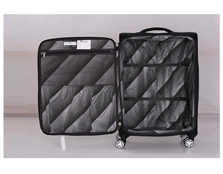 Lucas Luggage Air Cube 20 inch Carry On Ultra Lightweight Expandable ...